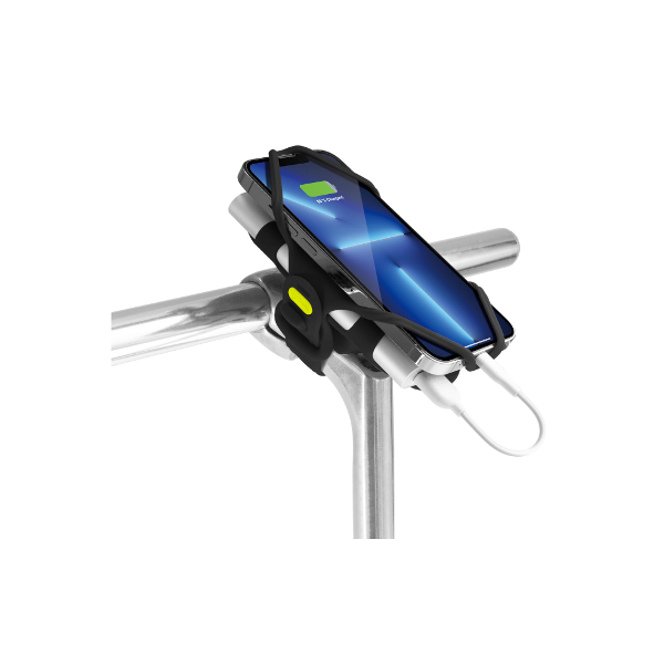 BONE Bike Tie Pro-Pack 2 - For Stem and Powerbank - Black